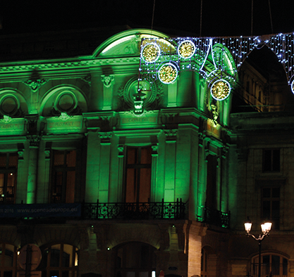 Exemple sur façade - Decolum
